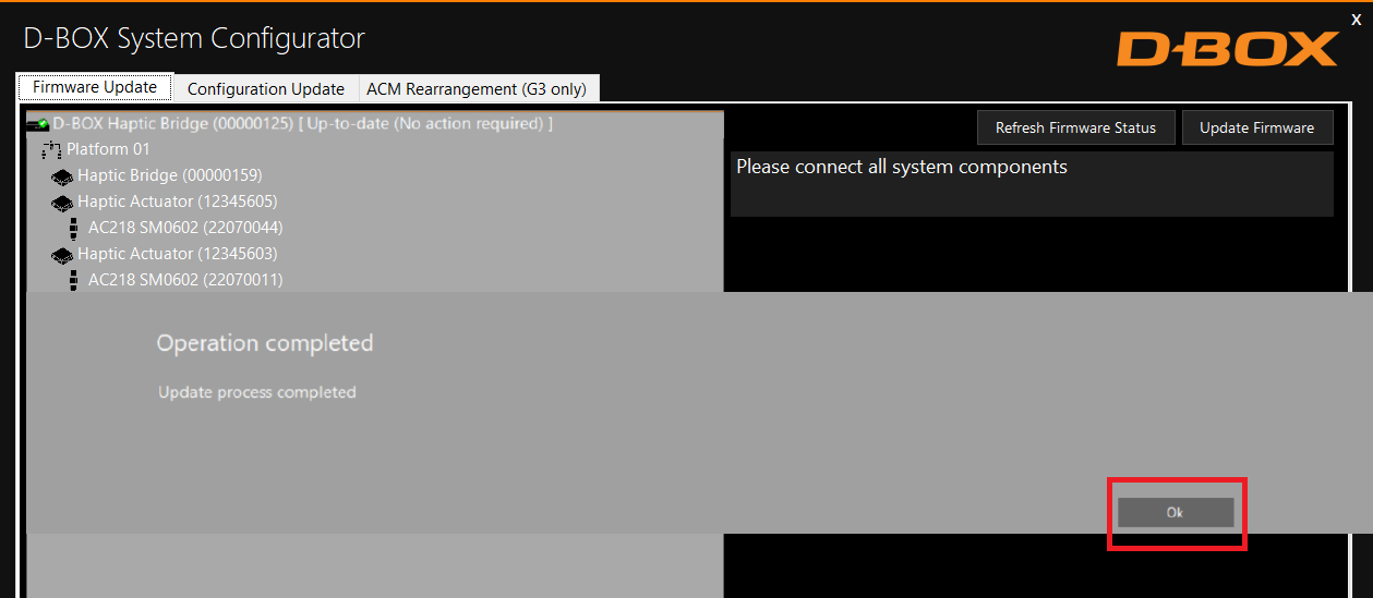 How do I upgrade my G2, G3 and G5 firmware