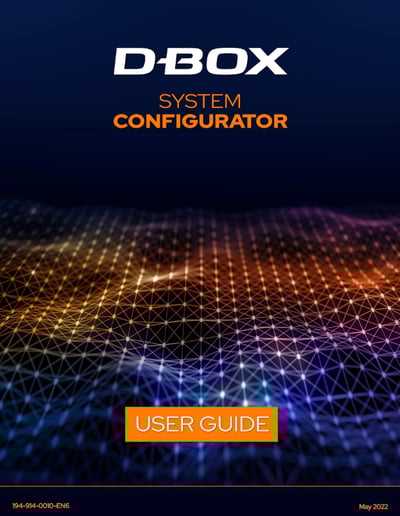 D-BOX System Configurator documentation